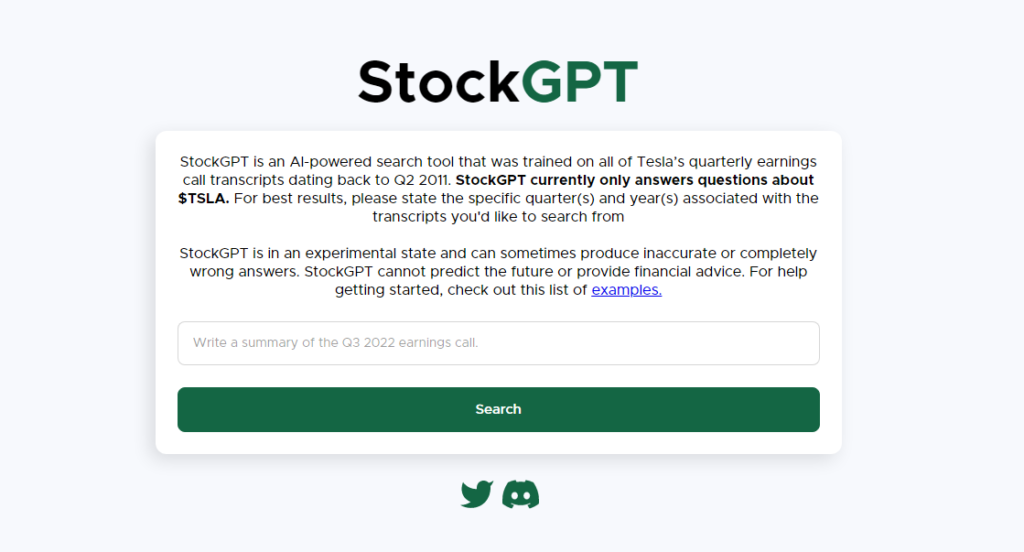 StockGPT – Textify Analytics