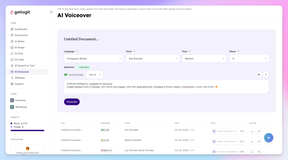GetLogit – Textify Analytics