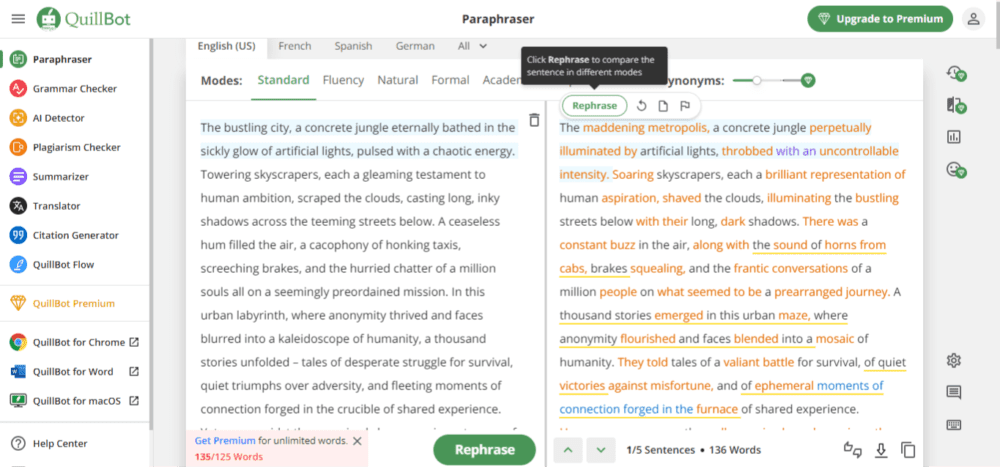 5 Best AI tools for Sentence Rephrasing in 2024 – Textify Analytics