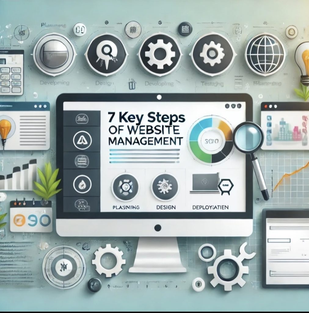 7 Key Steps of Website Management – Textify Analytics